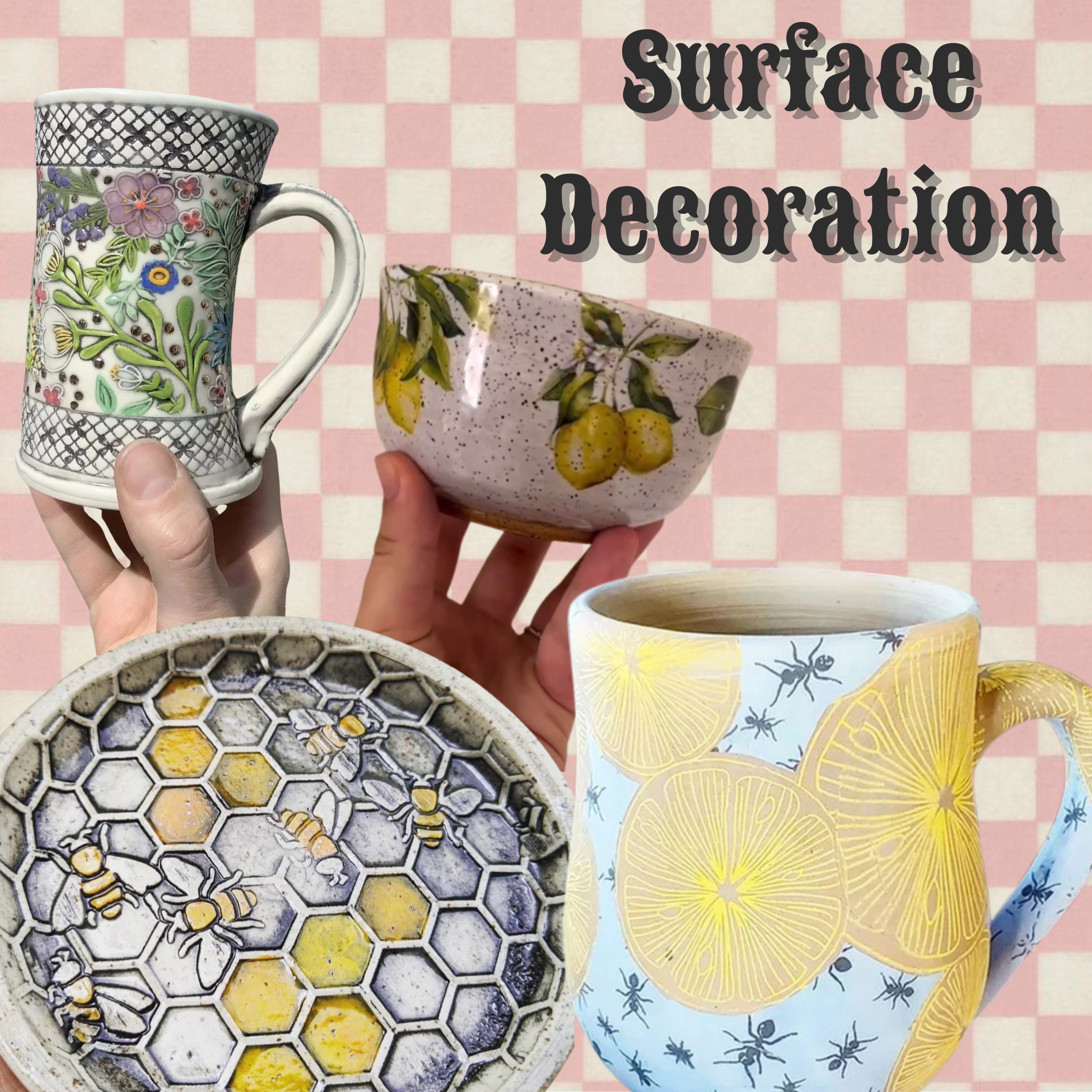 Surface Decoration – Sundown Clay Company